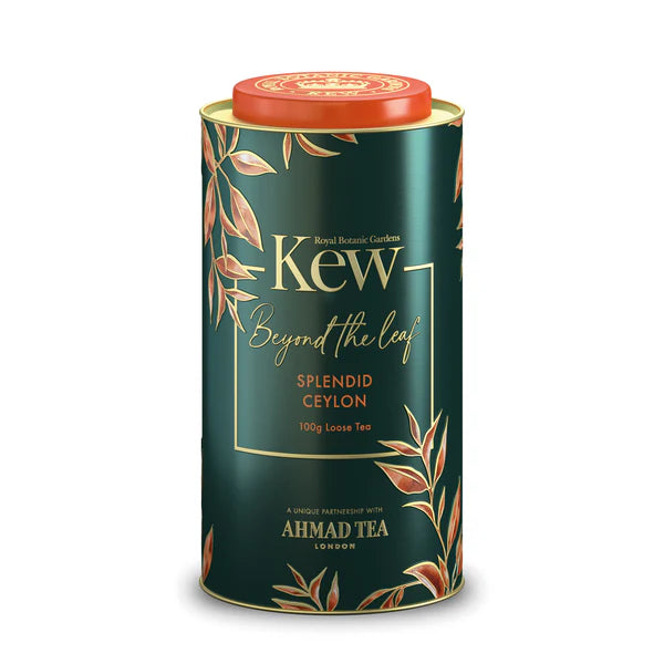 Kew Gardens Splendid Ceylon Tea Caddy 100g | Food & Drink Gifts – St ...