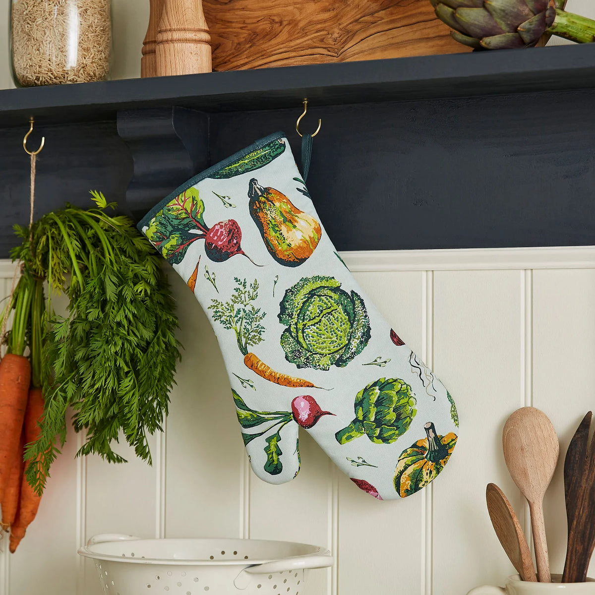 Vegetable Medley Oven Gauntlet, 100% Cotton | Kitchen Accessories – St ...